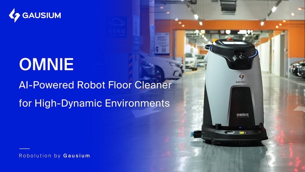 Omnie | Dynamic AI Powered Autonomous Floor Scrubber